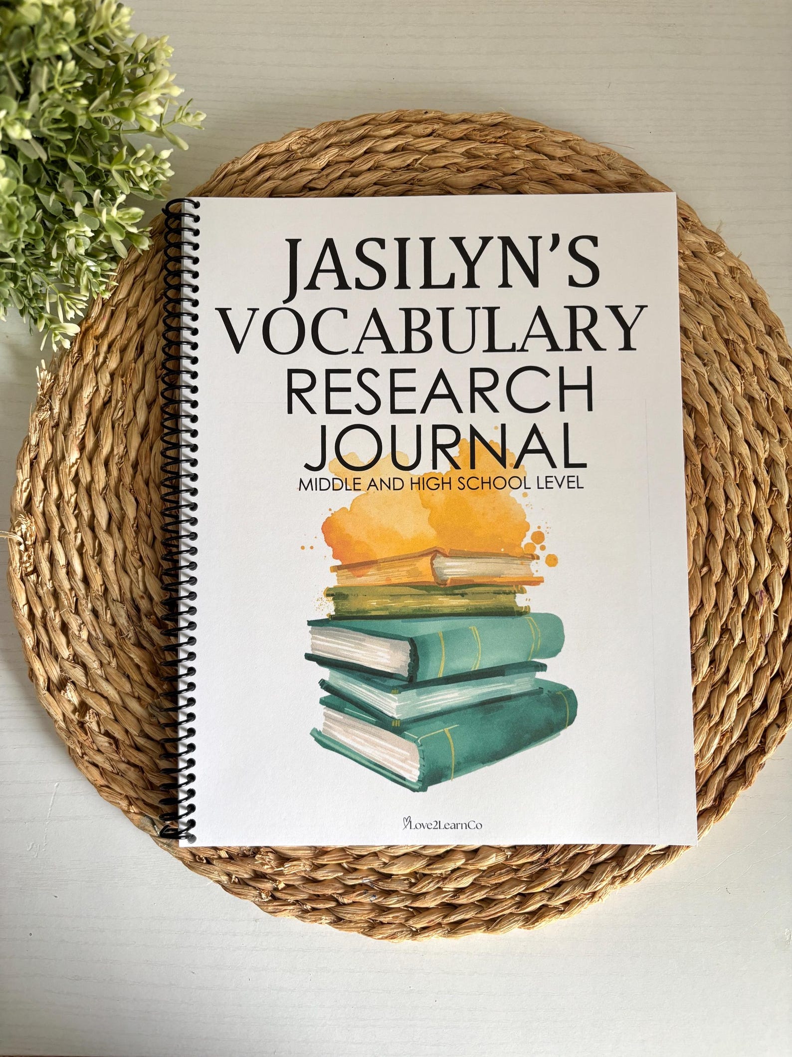 High School Vocabulary Research Journal Middle School/ High School ...