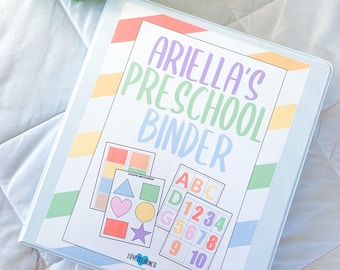 Preschool Learning Binder | Etsy