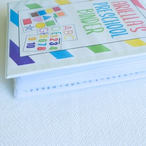PRESCHOOL & TODDLER Learning Binder |preschool Busy Book - Etsy