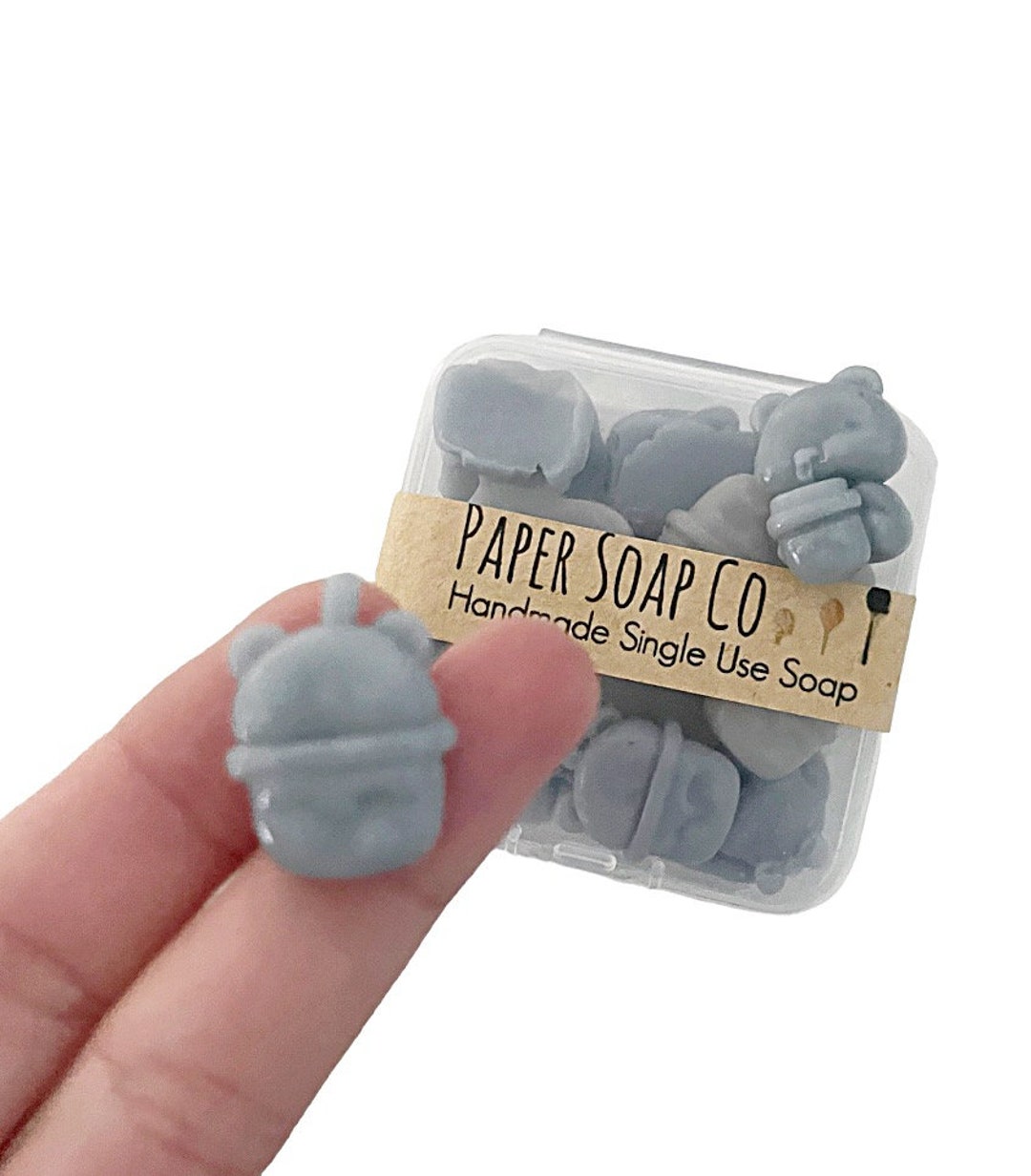 BUBBLE TEA BEAR Mini Boba Milk Tea Soaps Cute Mini Single Use Soap Set ...