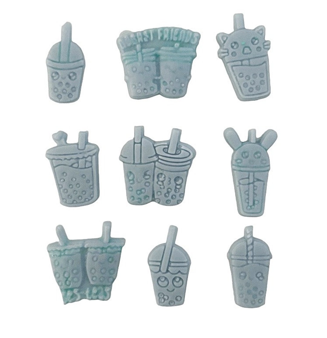 BUBBLE TEA Mini Boba Milk Tea Soaps Cute Mini Single Use Soap Set ...