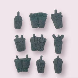 BUBBLE TEA Mini Boba Milk Tea Soaps Cute Mini Single Use Soap Set ...