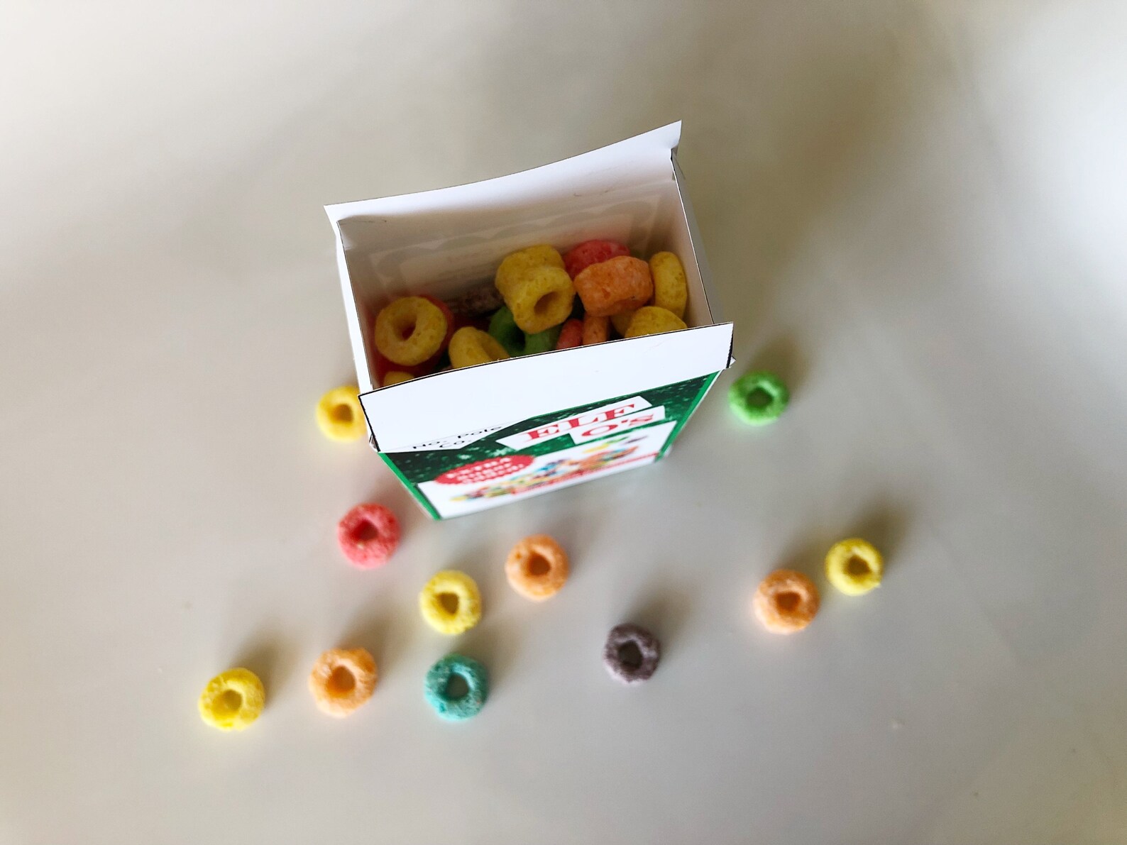 Elf Sized Cereal Box Template - Etsy