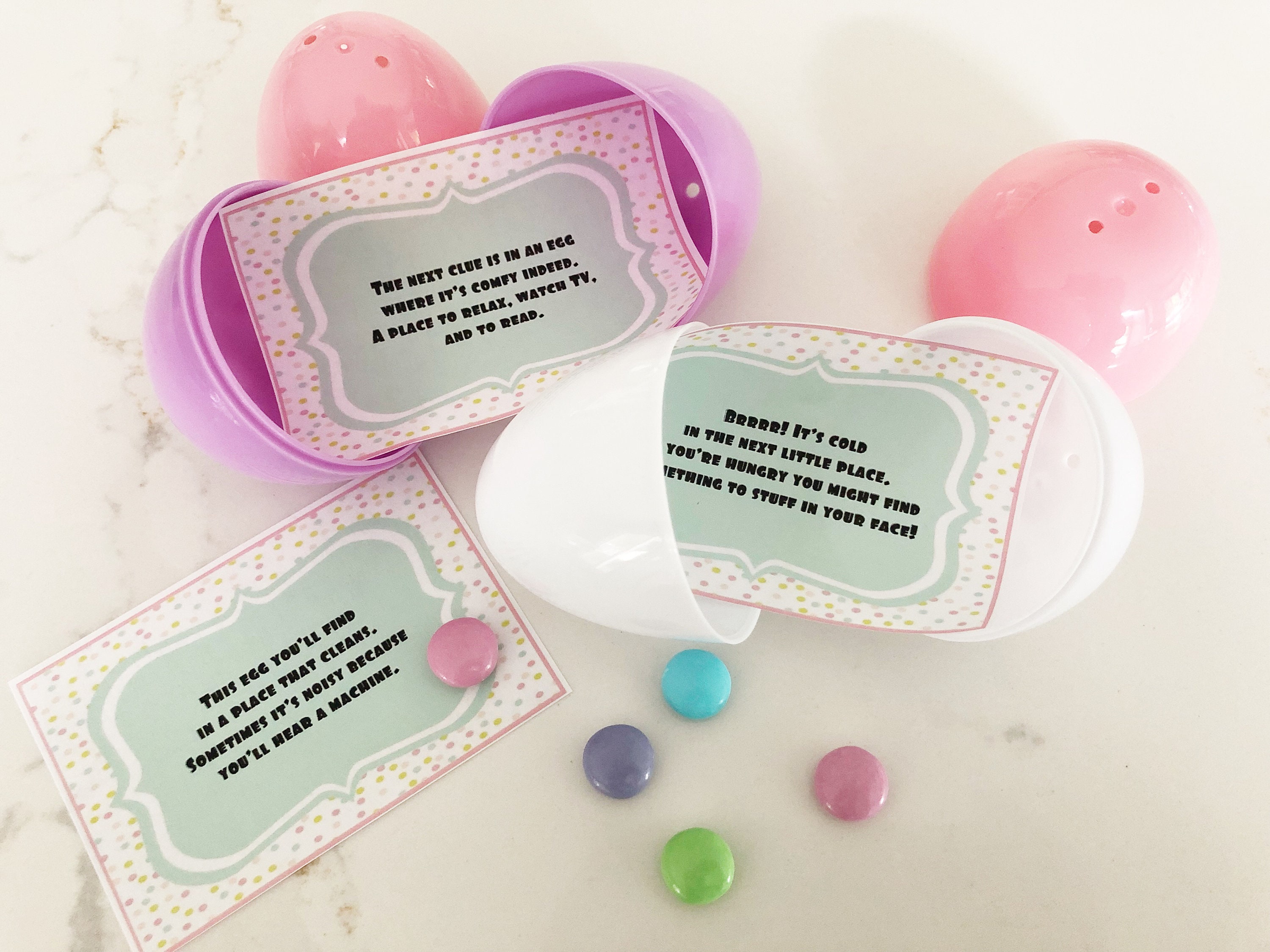 Easter Egg Scavenger Hunt Printables - Etsy