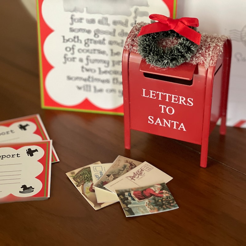 Letters to Santa Mailbox - Etsy