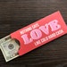 Love and Cash Funny Valentine's Day Money Holder - Etsy