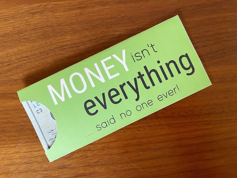 Funny Money Holder Envelope – Printable Gift Cash Card (PDF) - Etsy