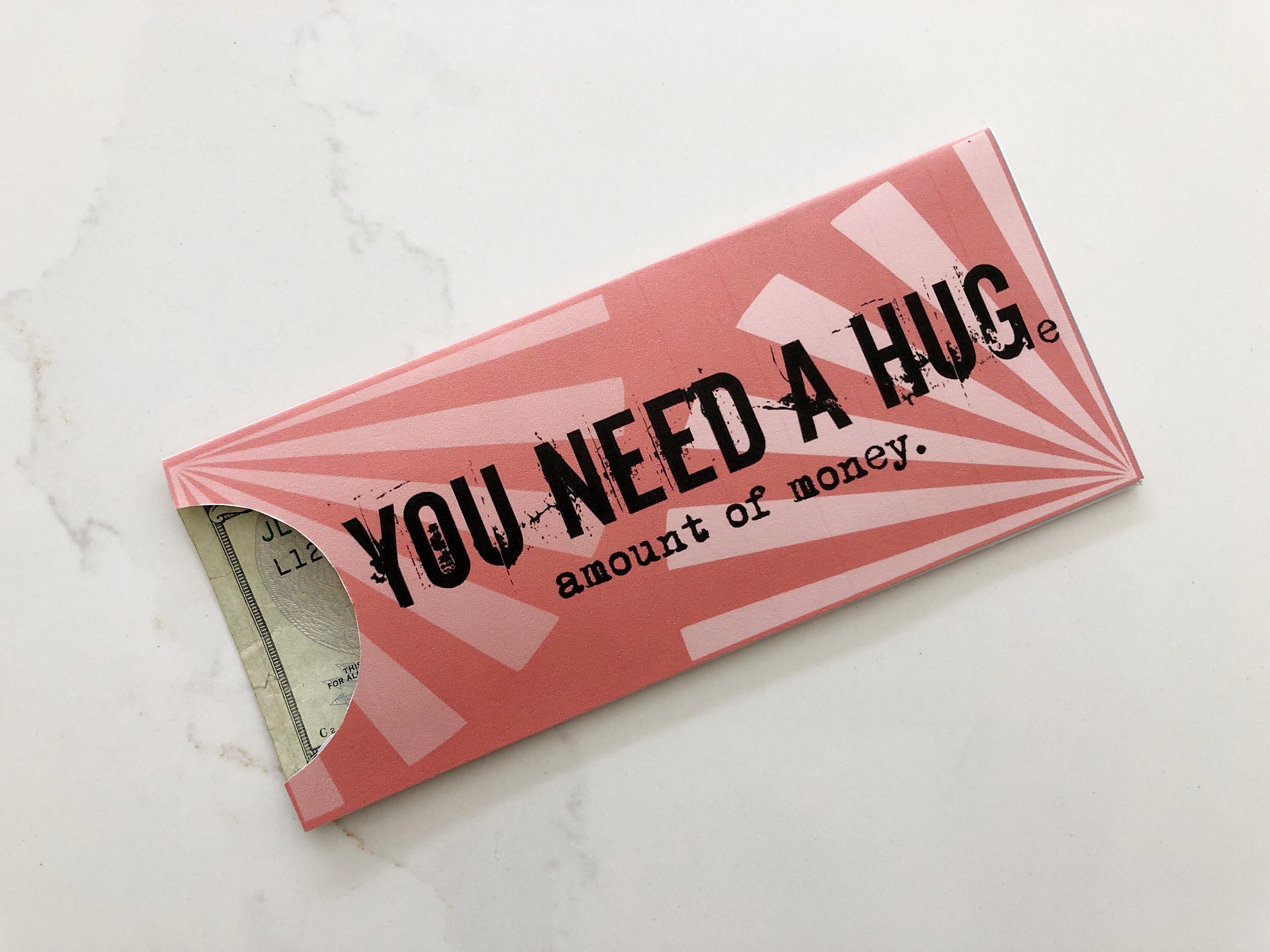 You Need a Huge Amount of Money - Printable Money Holder - Etsy