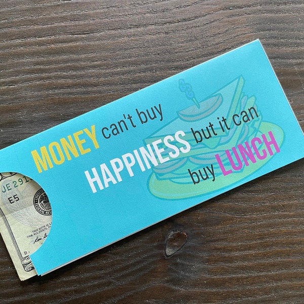 Lunch Money - Etsy
