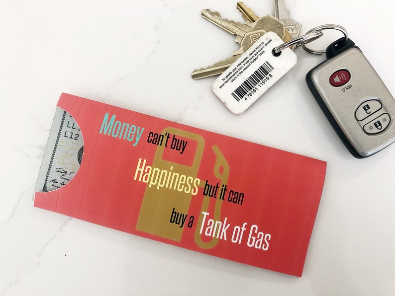 Gas Money - Cash Money Envelope Printable - Etsy Canada