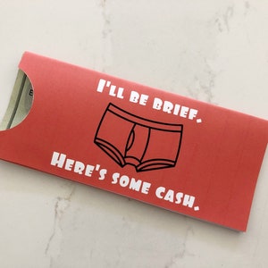 I'll Be Brief - Funny Underwear Printable Card for Birthdays or ...