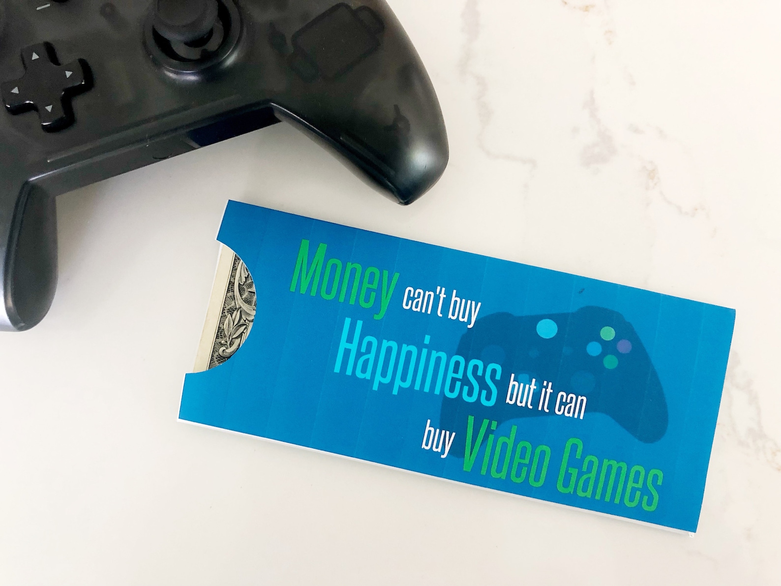 Video Gamer Cash Money Envelope Printable - Etsy