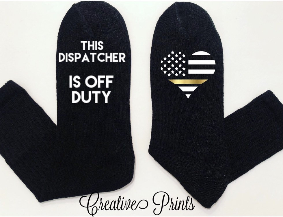 911 Dispatch Socks - Etsy