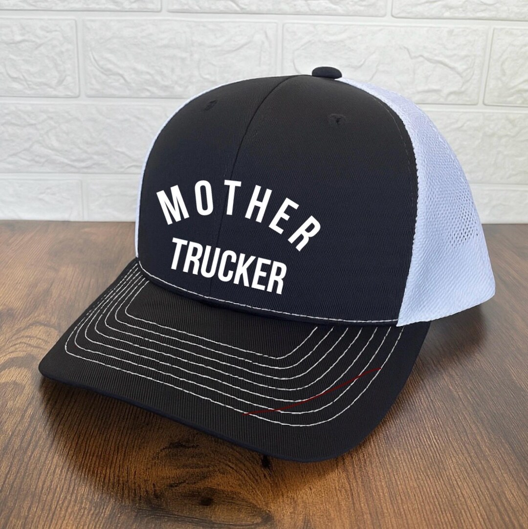 Trucking Trucker Hat Cap Truck Mother Trucker Hat Cap Gifts for Him Dad ...