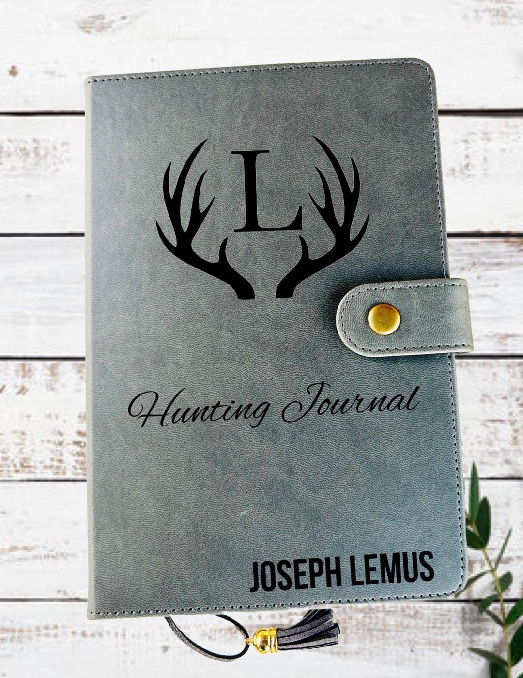 Personalized Laser Engraved Hunting Journal Log Book Hunting Adventures ...