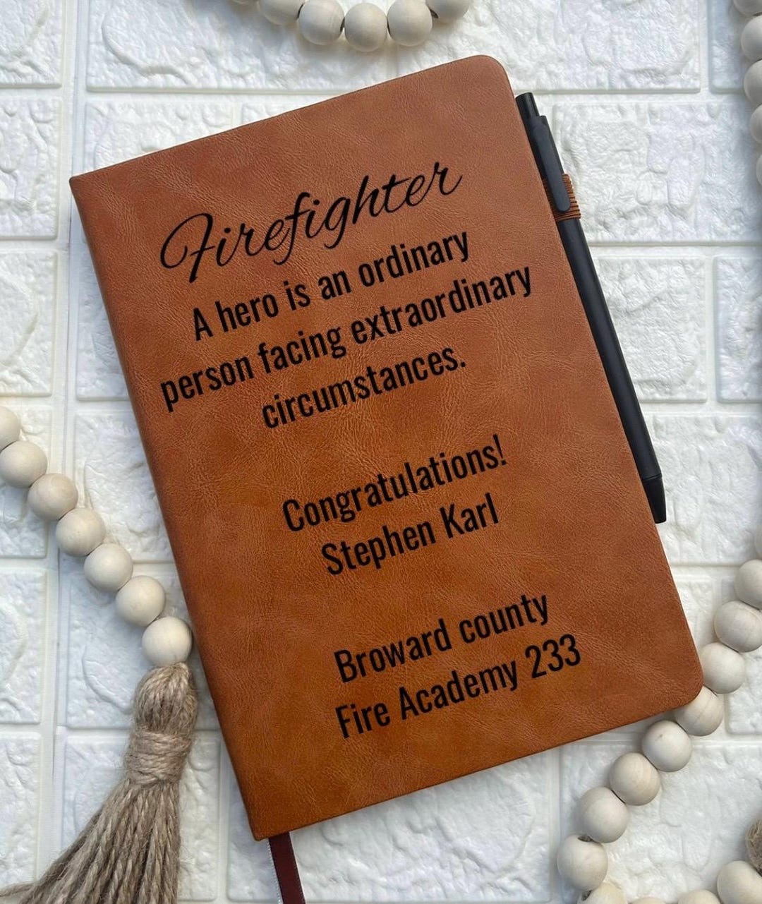 Fire Department , Firefighter Gift, Fire Fighter Journal, Firefighter ...