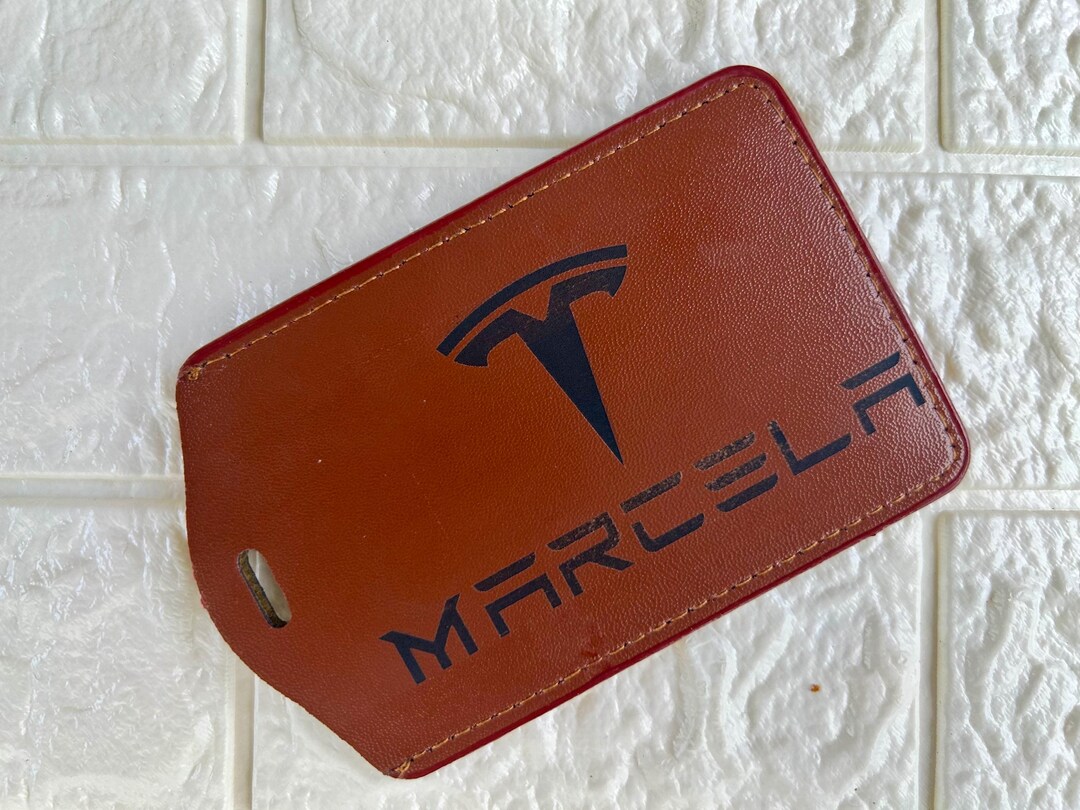Tesla Personalized Laser Engraved Key Card Holder - Etsy