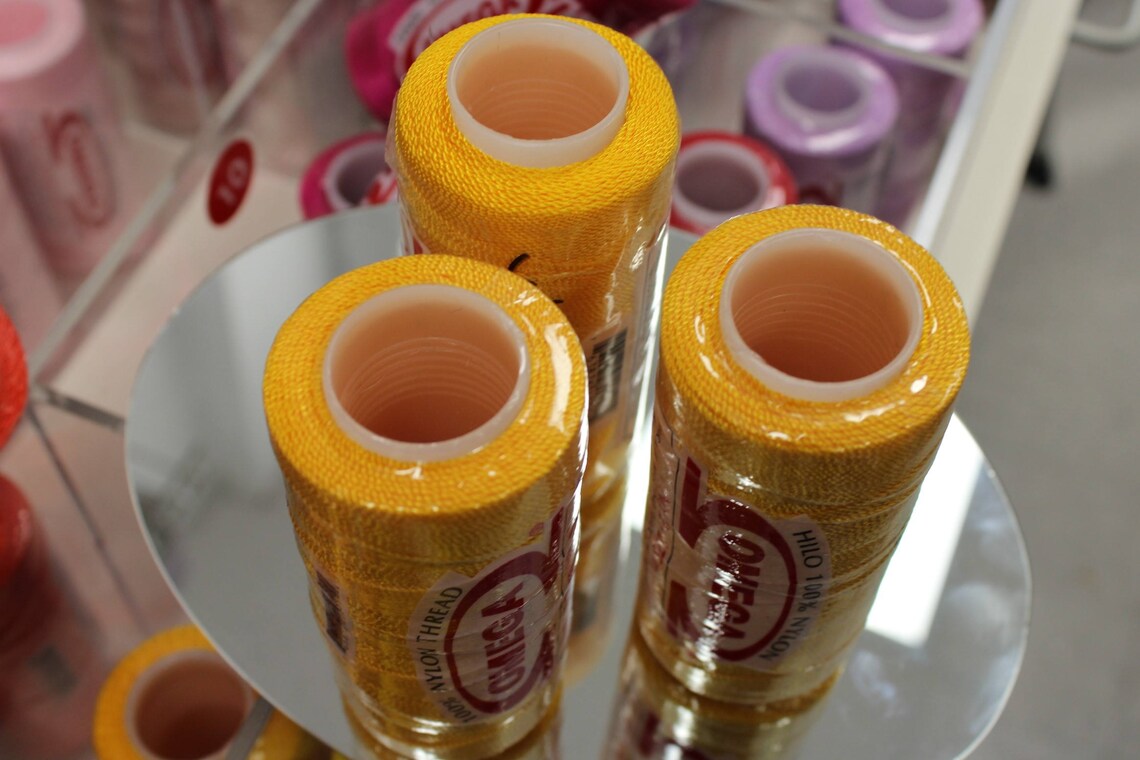 Omega Nylon 2 Crochet Nylon Thread Various Colors to Choose - Etsy