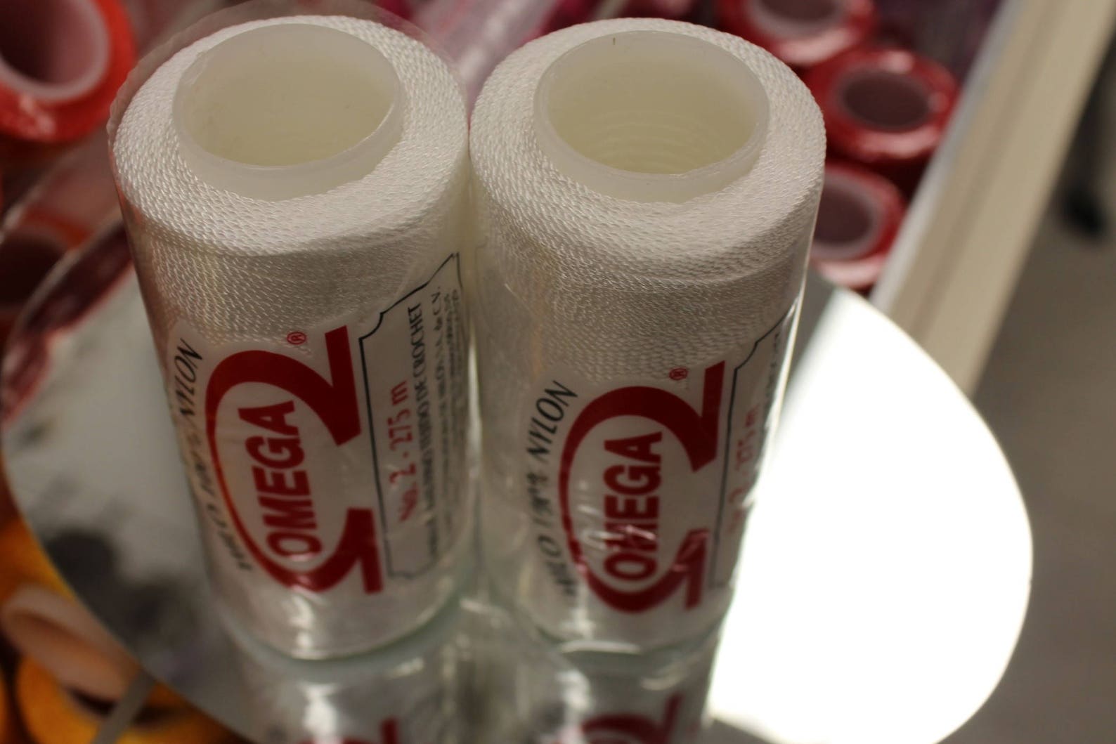 Omega Nylon 2 Crochet Nylon Thread Various Colors to Choose - Etsy