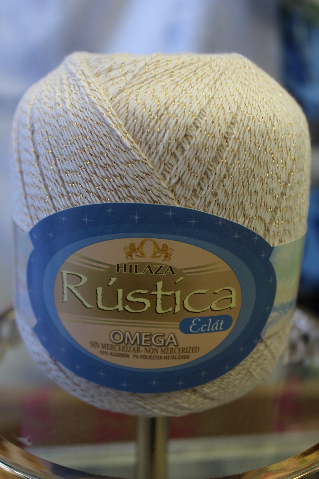 Omega Hilaza Rustica Eclat in White With Gold Silver or - Etsy