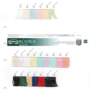 Omega Hilaza Rustica Eclat in White With Gold Silver or Iridescent - Etsy