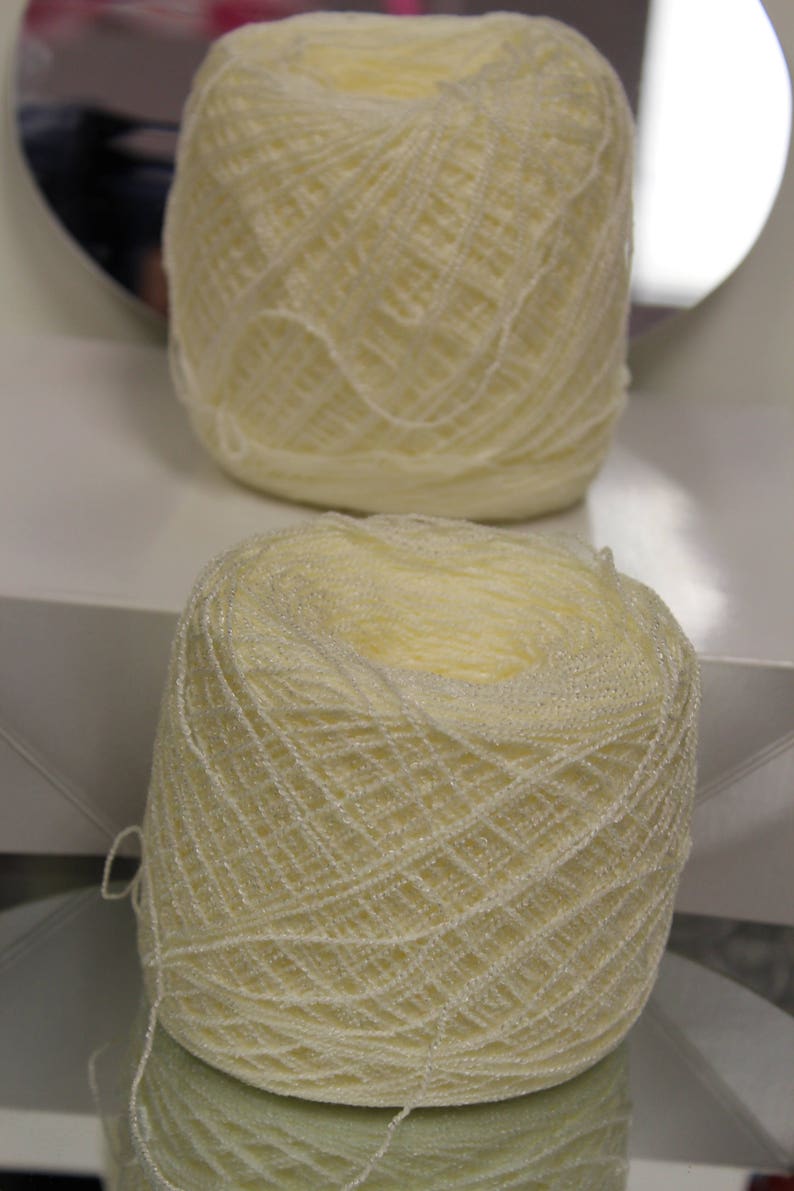 Hilo Crystal 100grs/ Crystal Yard Thread 100gr Skein - Etsy