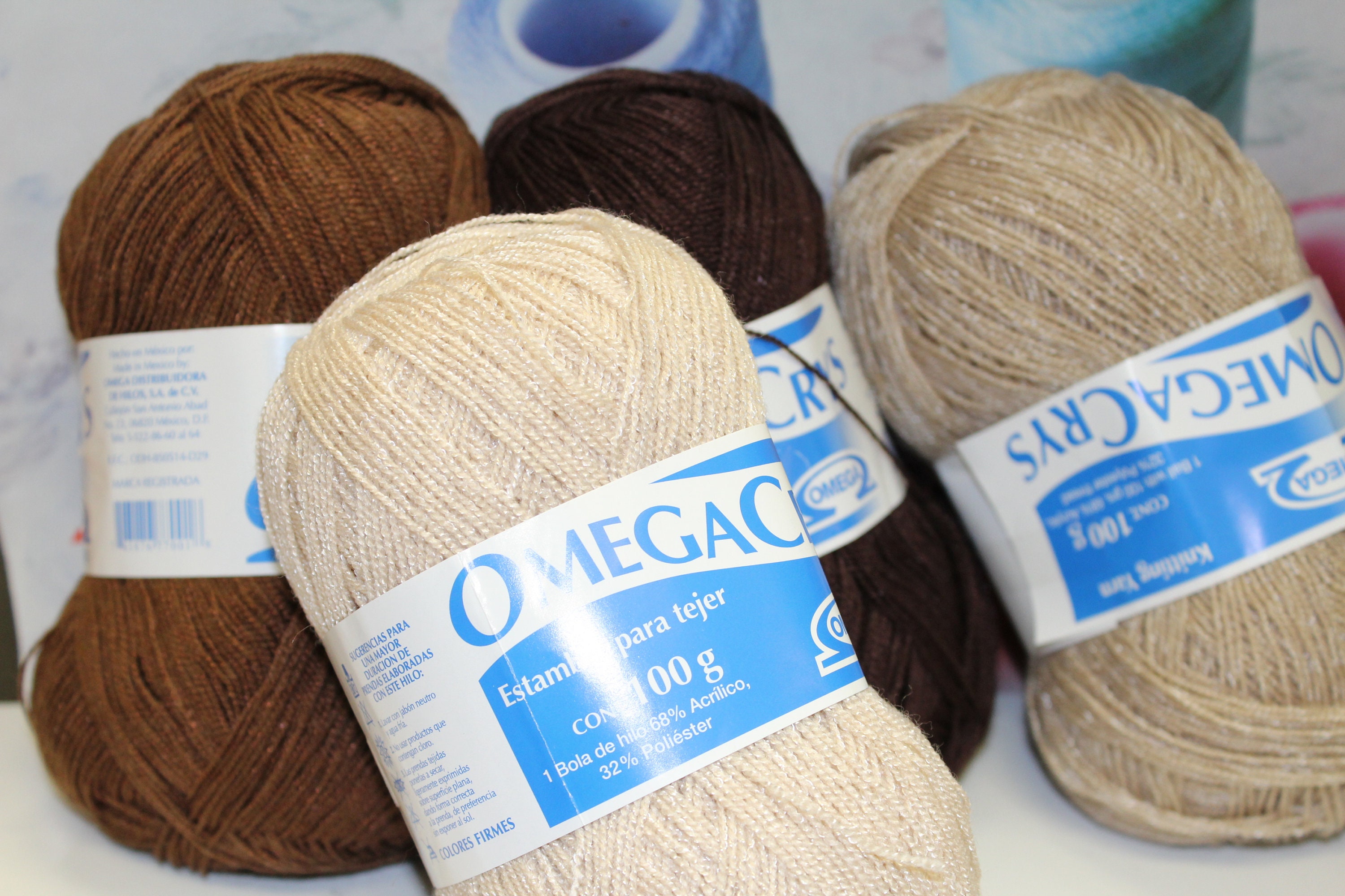 Hilo Omega Crystal Omegacrys 100gr. Crystal Thread Various | Etsy