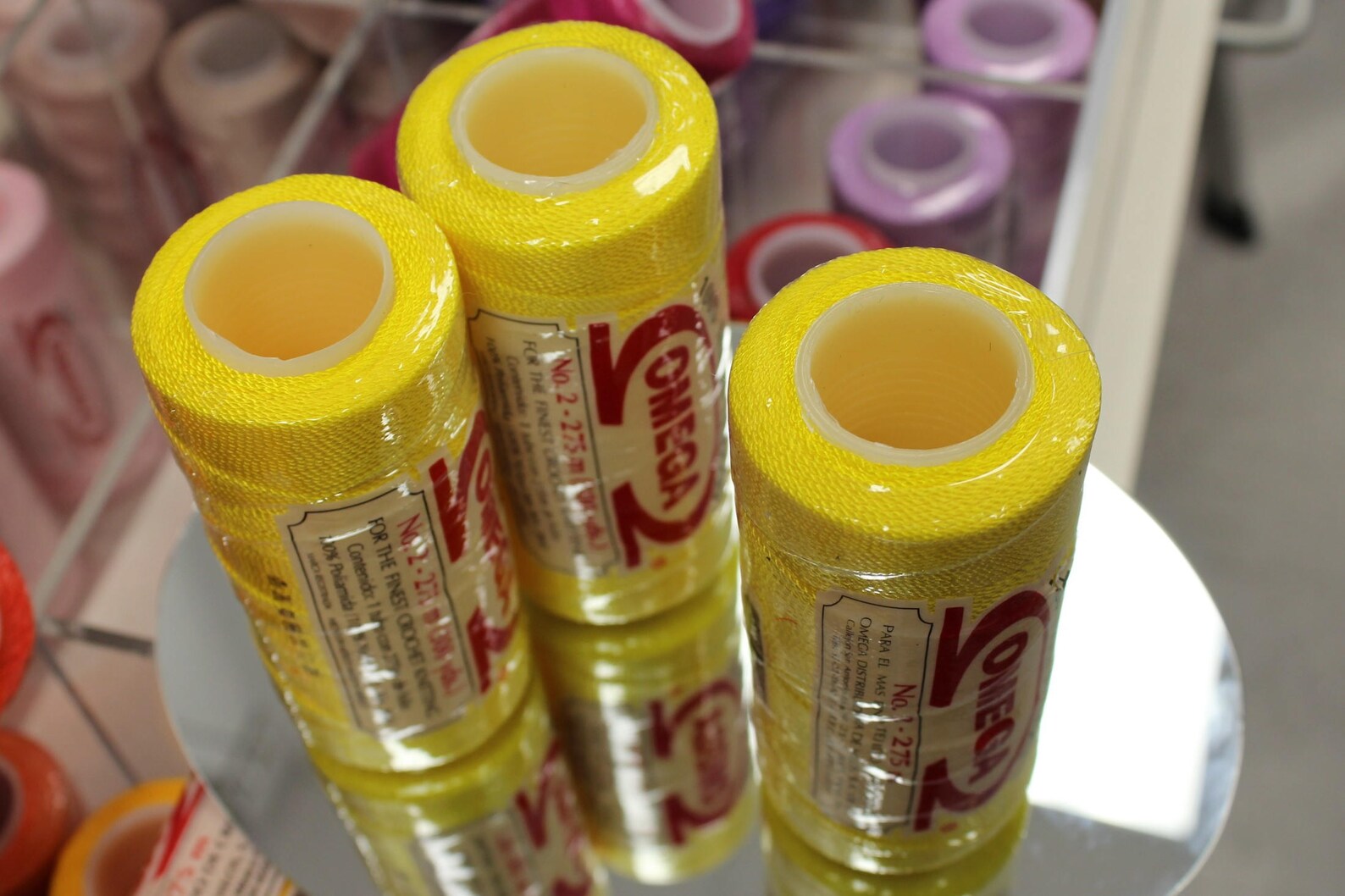 Omega Nylon 2 Crochet Nylon Thread Various Colors to Choose - Etsy