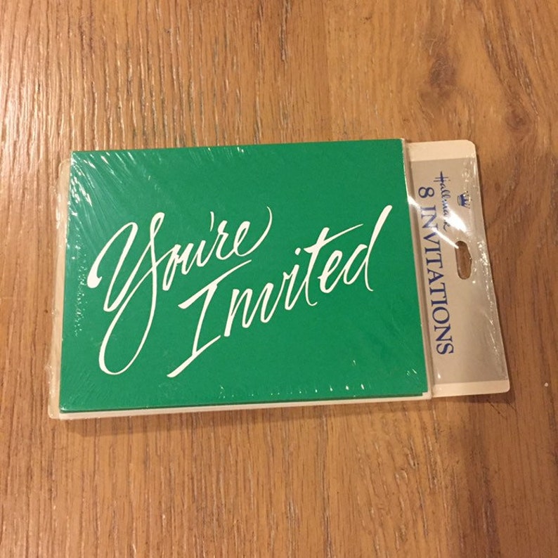 Vintage Hallmark Invitations New in the Package Made in the USA - Etsy
