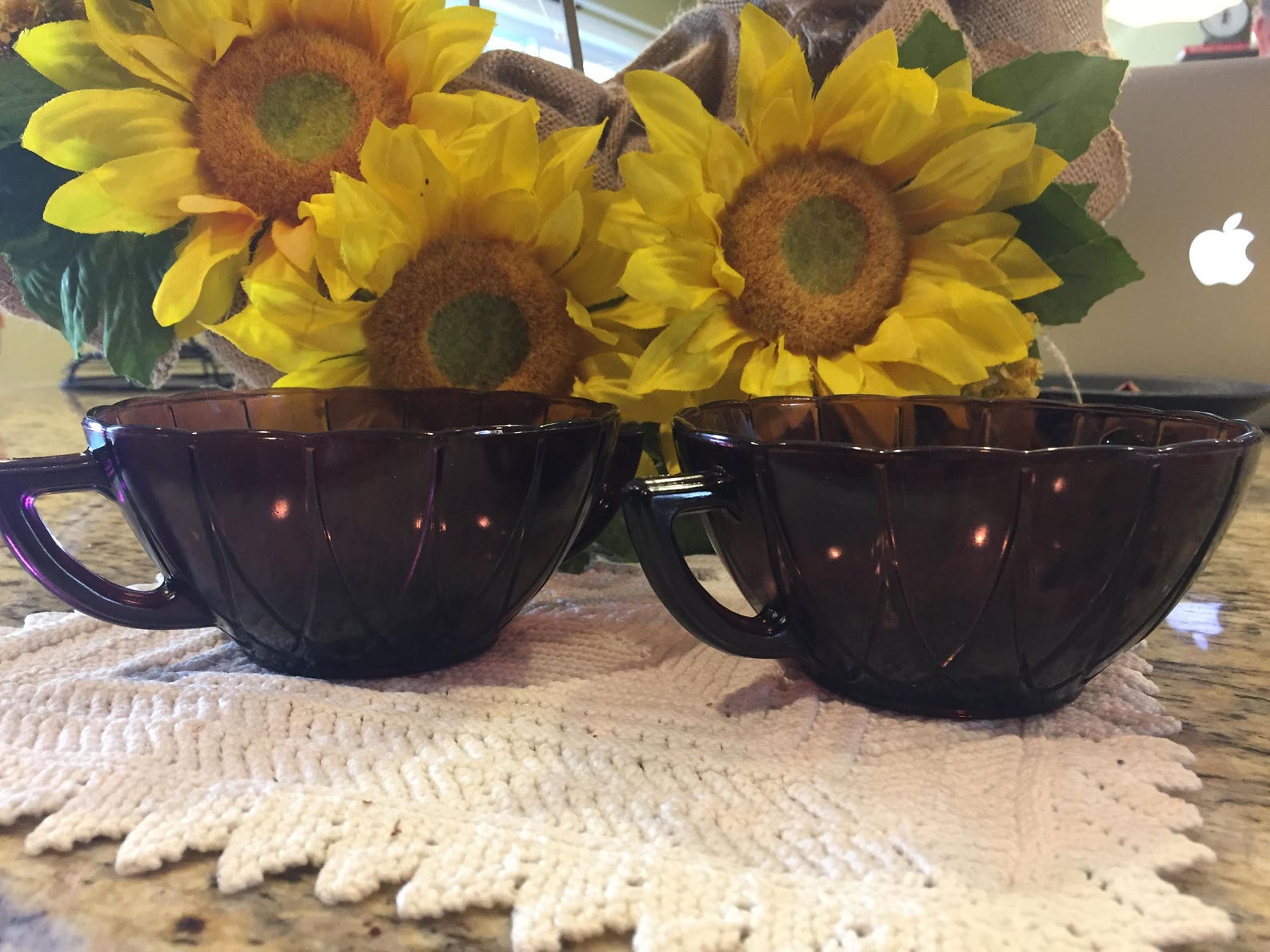 Purple Depression Glass, Hazel Atlas Company, Newport Depression Glass ...