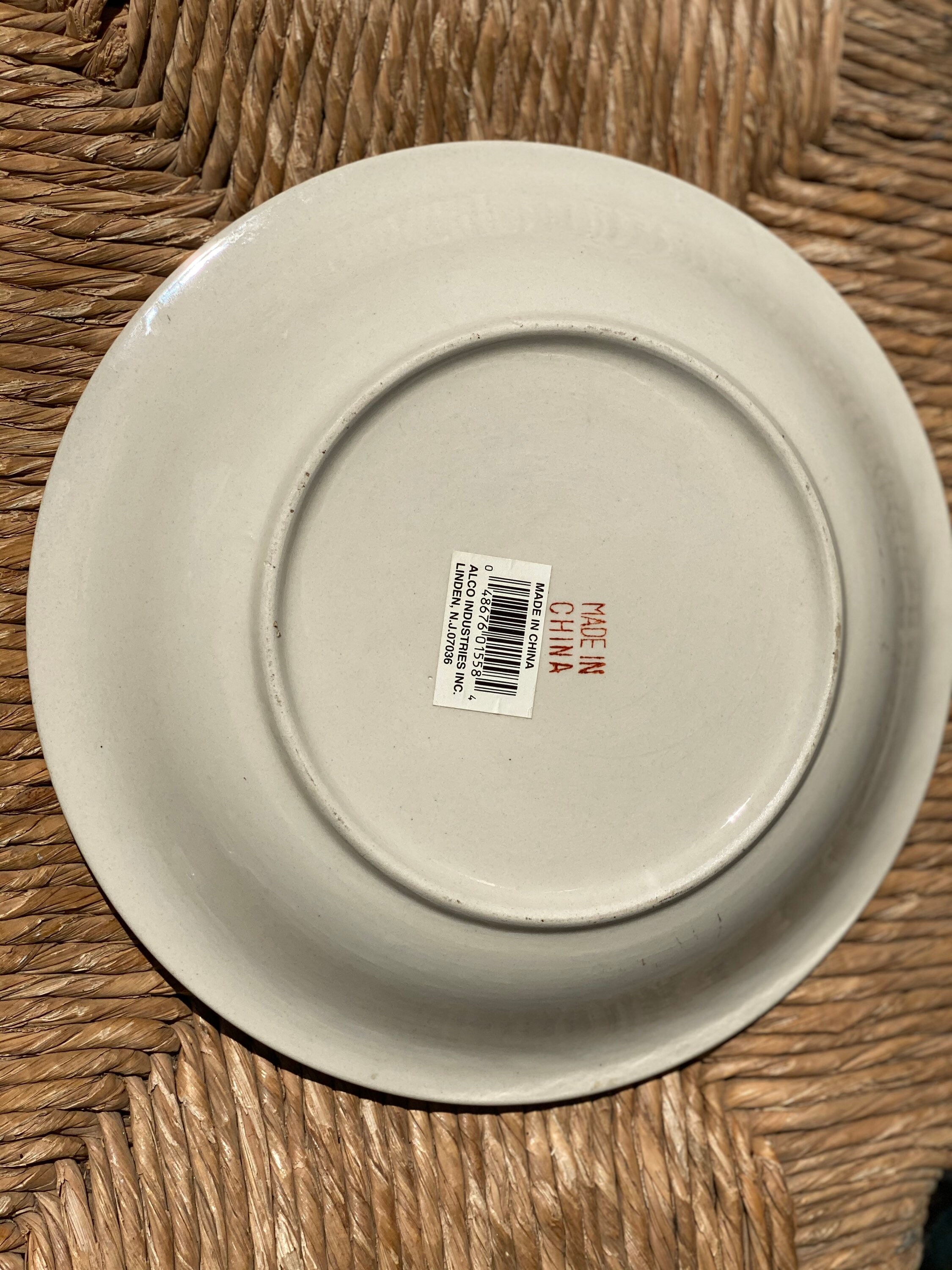 Vintage Strawberry Pie Plate With Recipe 1980s With Bar Code - Etsy