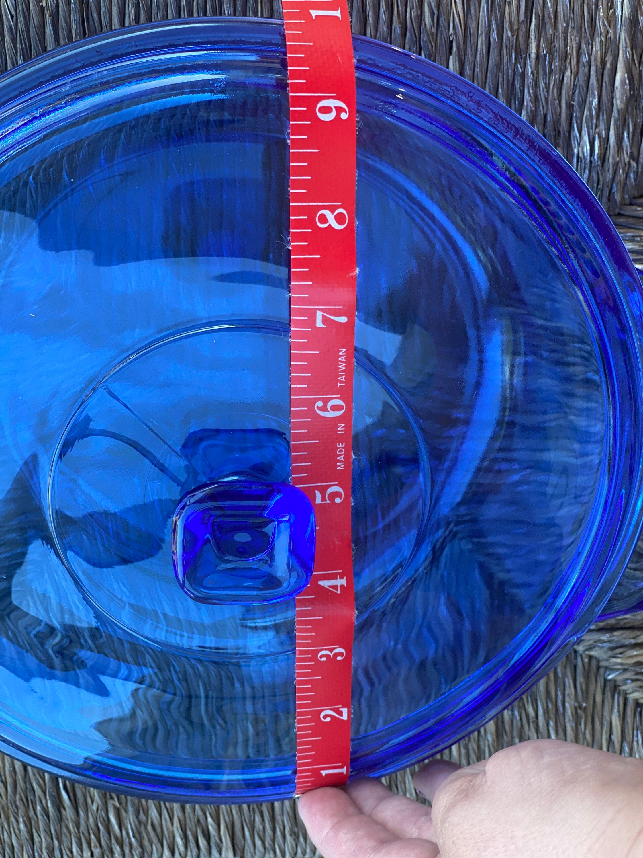 Vintage Anchor Hocking Blue 2 Quart Casserole Dish Covered - Etsy