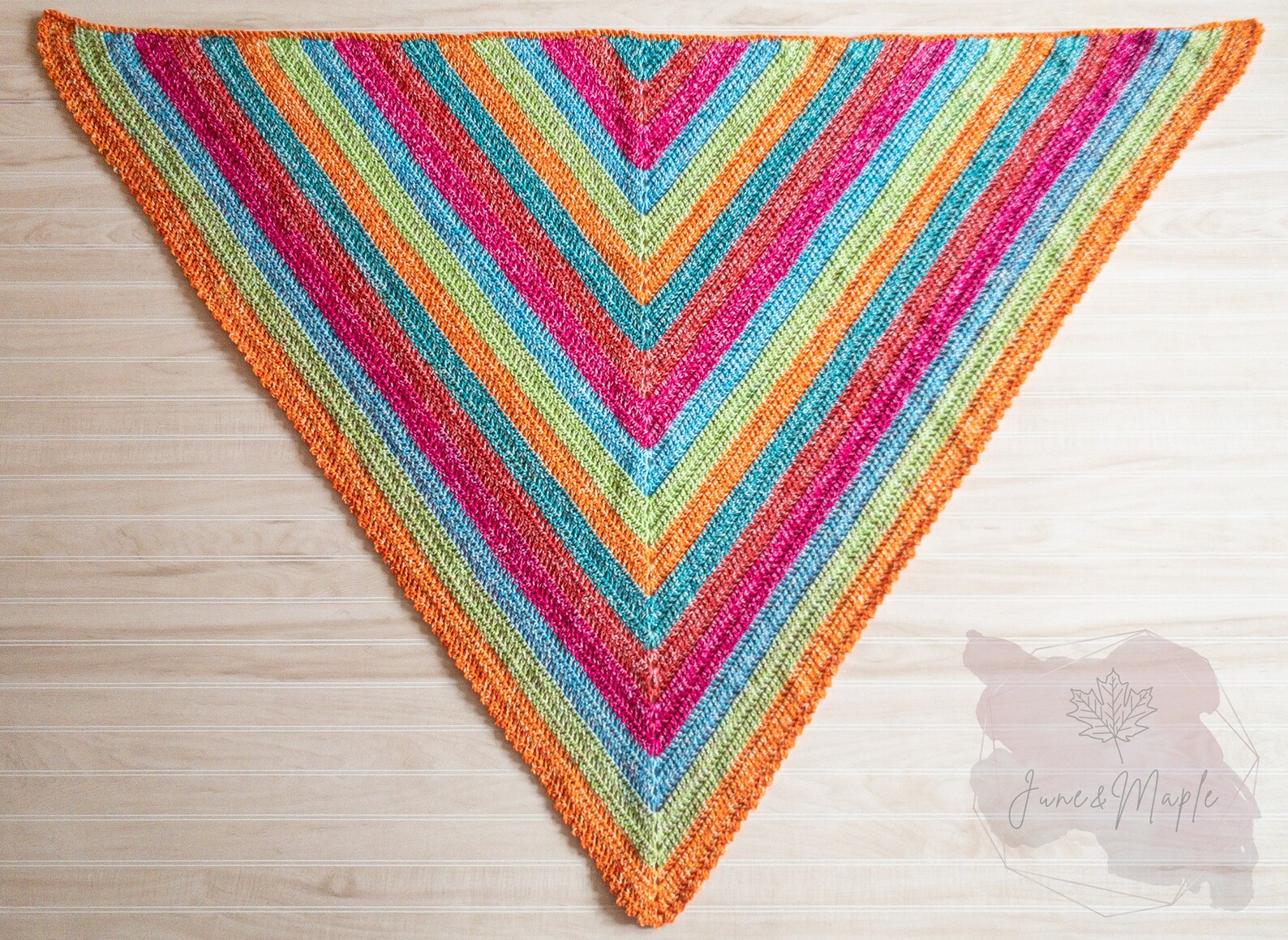 Rainbow Ombre Crochet Shawl, Rainbow Crochet Wrap, Handmade Shawl ...