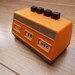 Vintage Retro Perpetual Calendar Desk Calendar Funky Orange Plastic ...