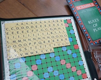 Travel Scrabble Case - Etsy
