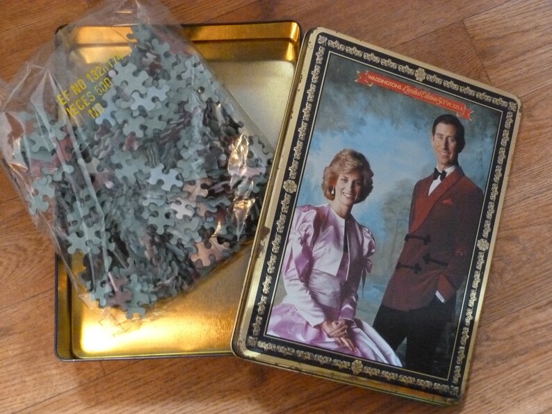 Sealed Jigsaw Puzzle Princess Diana and Prince Charles - Etsy