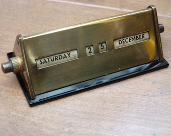 Perpetual Calendar Vintage | Etsy
