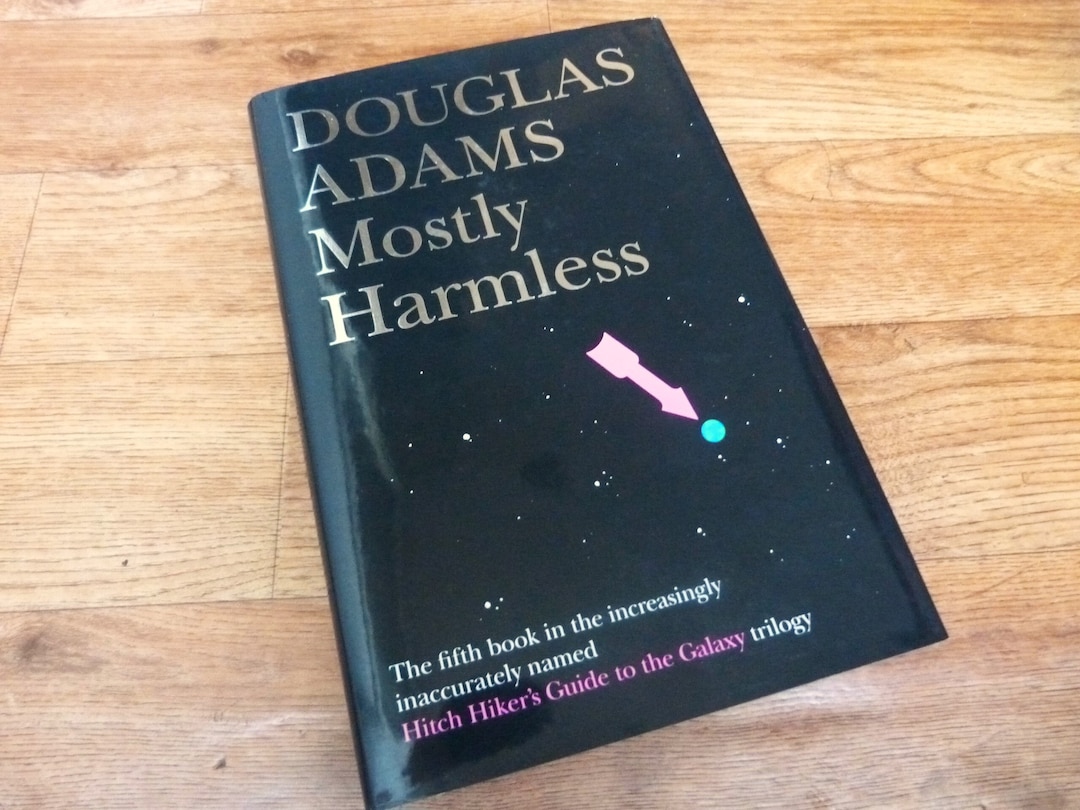 Douglas Adams Mostly Harmless First Edition 1992 Hardback Book Hitch Hiker's Guide to the Galaxy ...