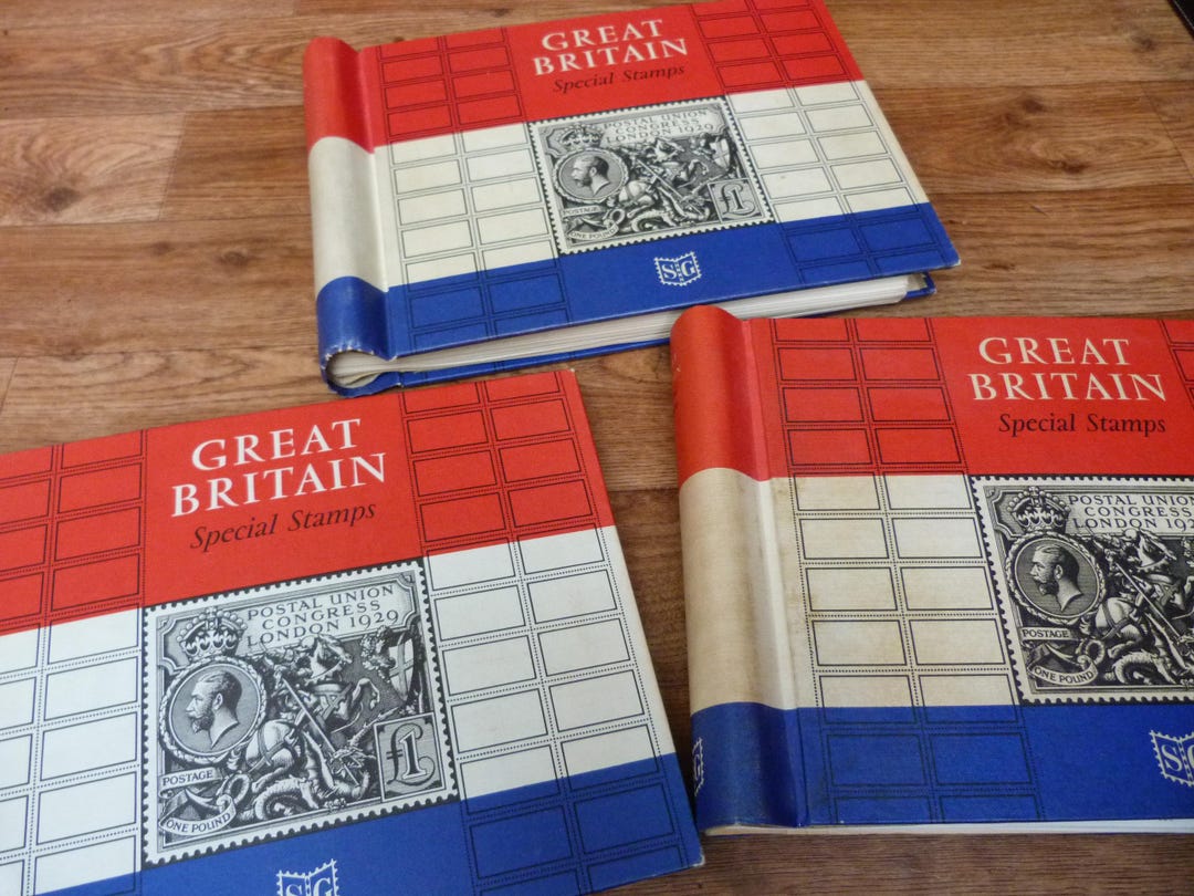 Stanley Gibbons Great Britain Special Stamps Albums 1924-1987 Complete ...