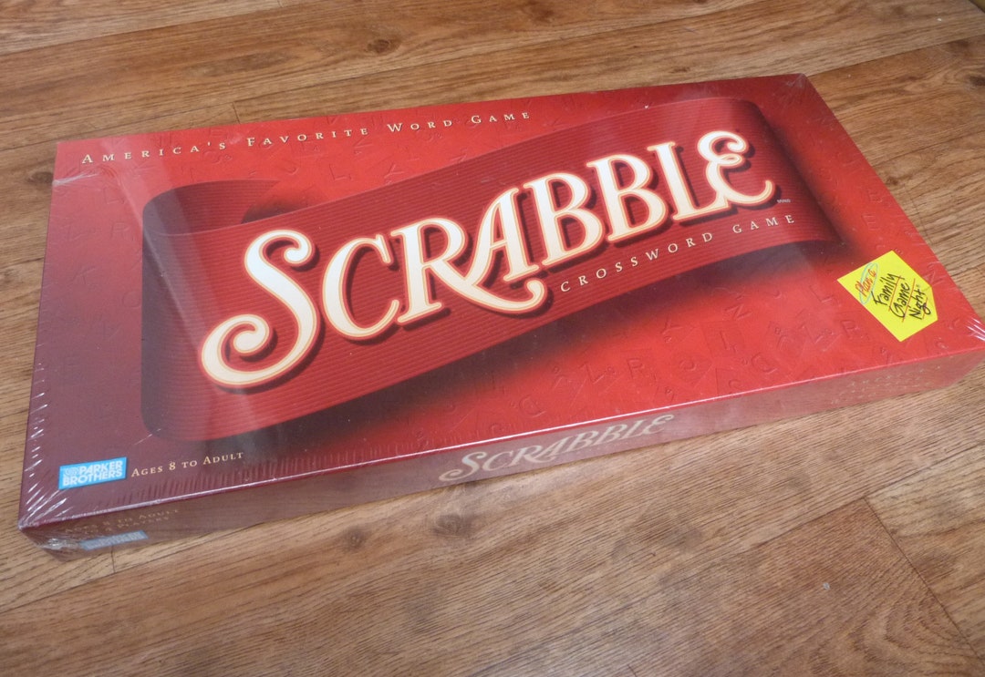 Vintage SEALED Scrabble Set Complete Original Game With Wooden Letters ...