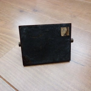 Vintage Perpetual Calendar Triangular Shape Brassy Metal Desk Calendar ...