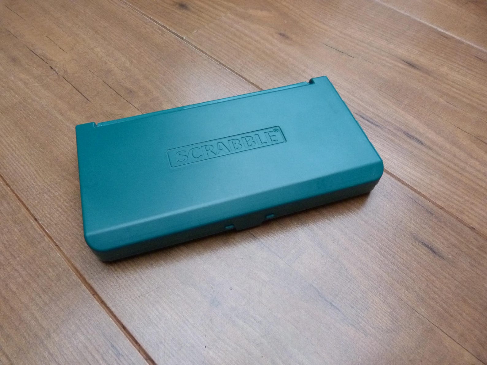 Vintage Pocket Scrabble Magnetic Set, Hard Plastic Folding Case ...