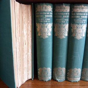Bronte Sisters Complete Set of Vintage Books 1924 Thornton Edition 12 ...