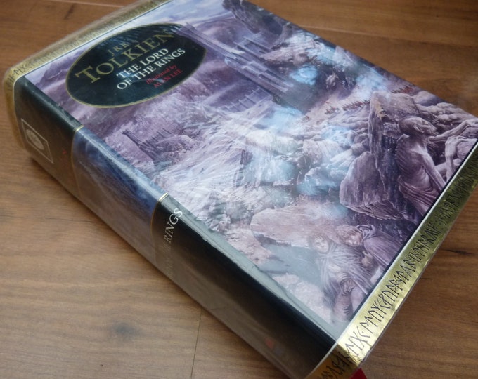 Tolkien LOTR Illustrated by Alan Lee Lord of the Rings Complete Trilogy ...