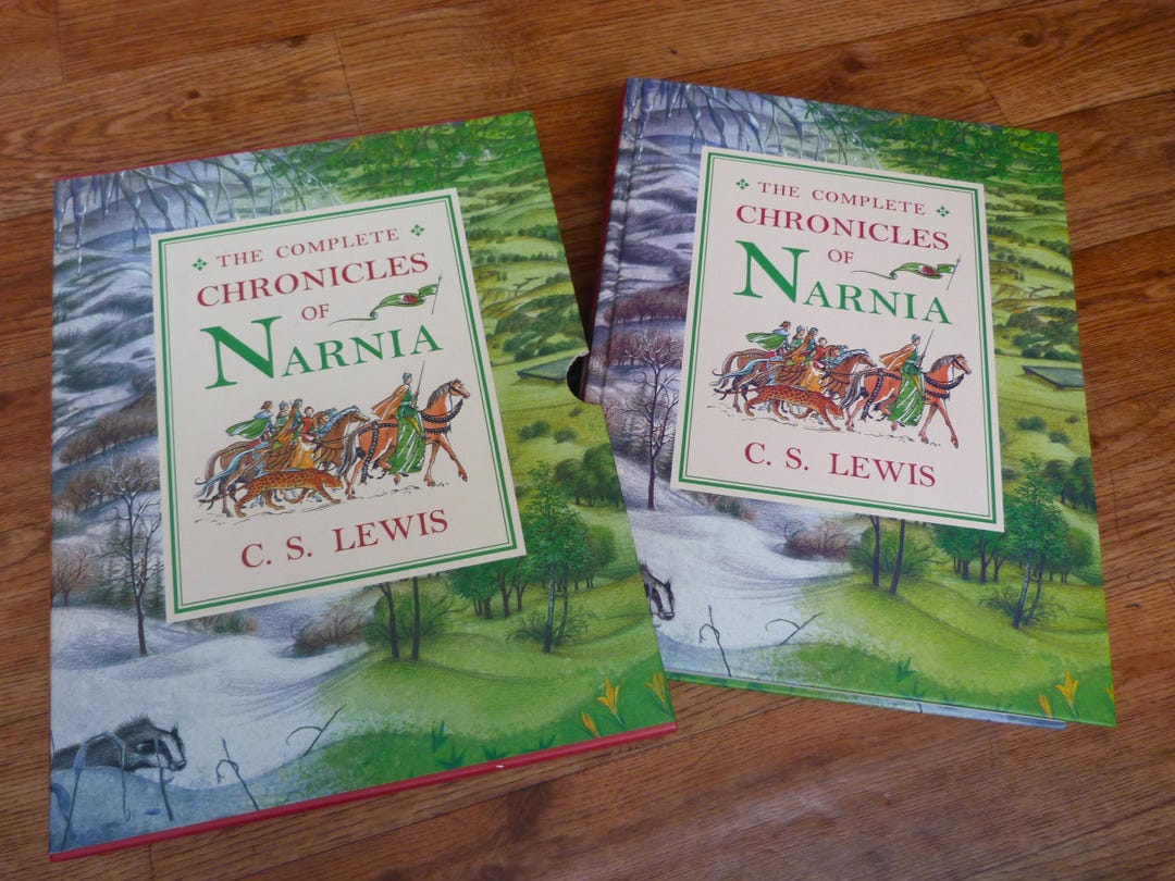 The Complete Chronicles of Narnia Colour Illustrated Large Hardback ...