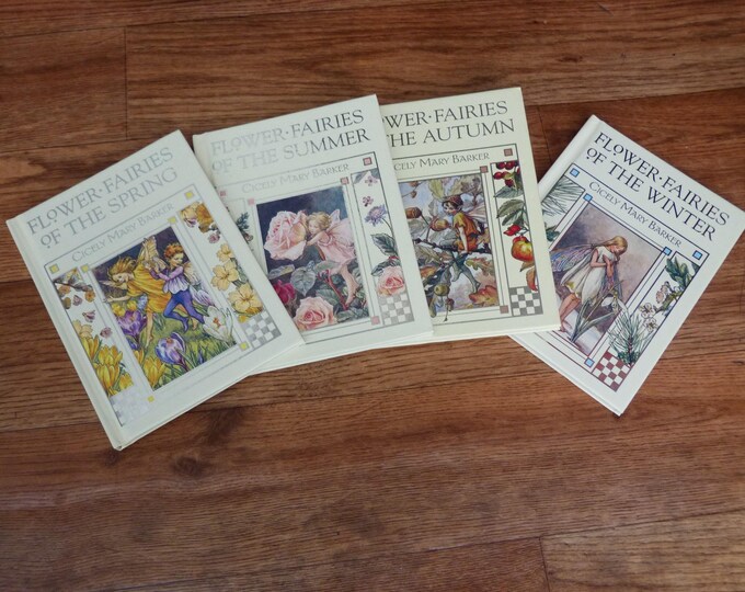 Four Seasons of Flower Fairies Collection Four Hardback Illustrated ...