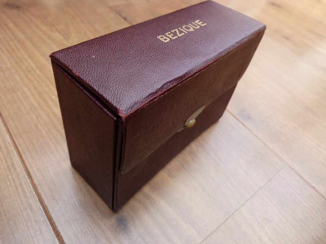 Antique De La Rue Bezique Game Complete With 4 Decks Playing Cards 4 ...