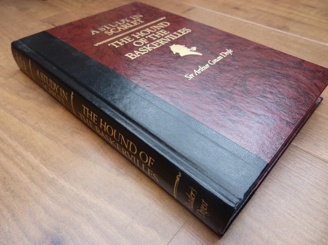 Sherlock Holmes Hound of the Baskervilles Study in Scarlet Hardback ...