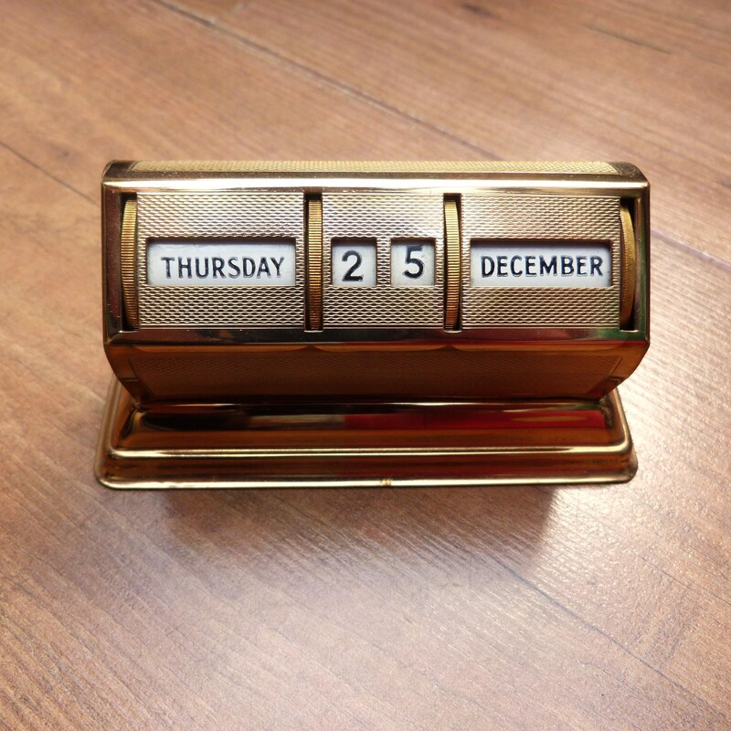 Vintage Desk Calendar - Etsy UK