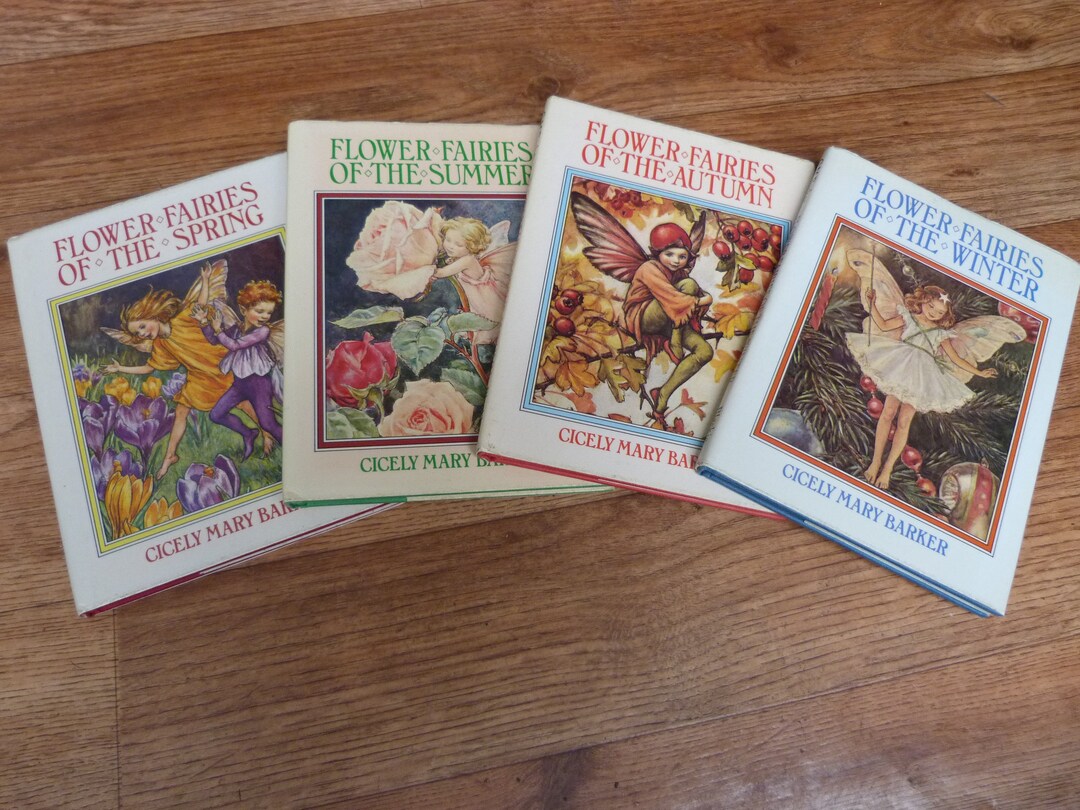 Four Seasons of Flower Fairies Collection Four Hardback Illustrated ...